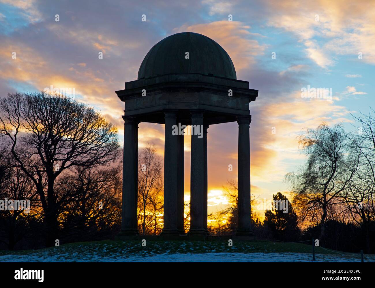 Duddingston Golf course, Edinburgh, Scotland. 25th January 2021 ...