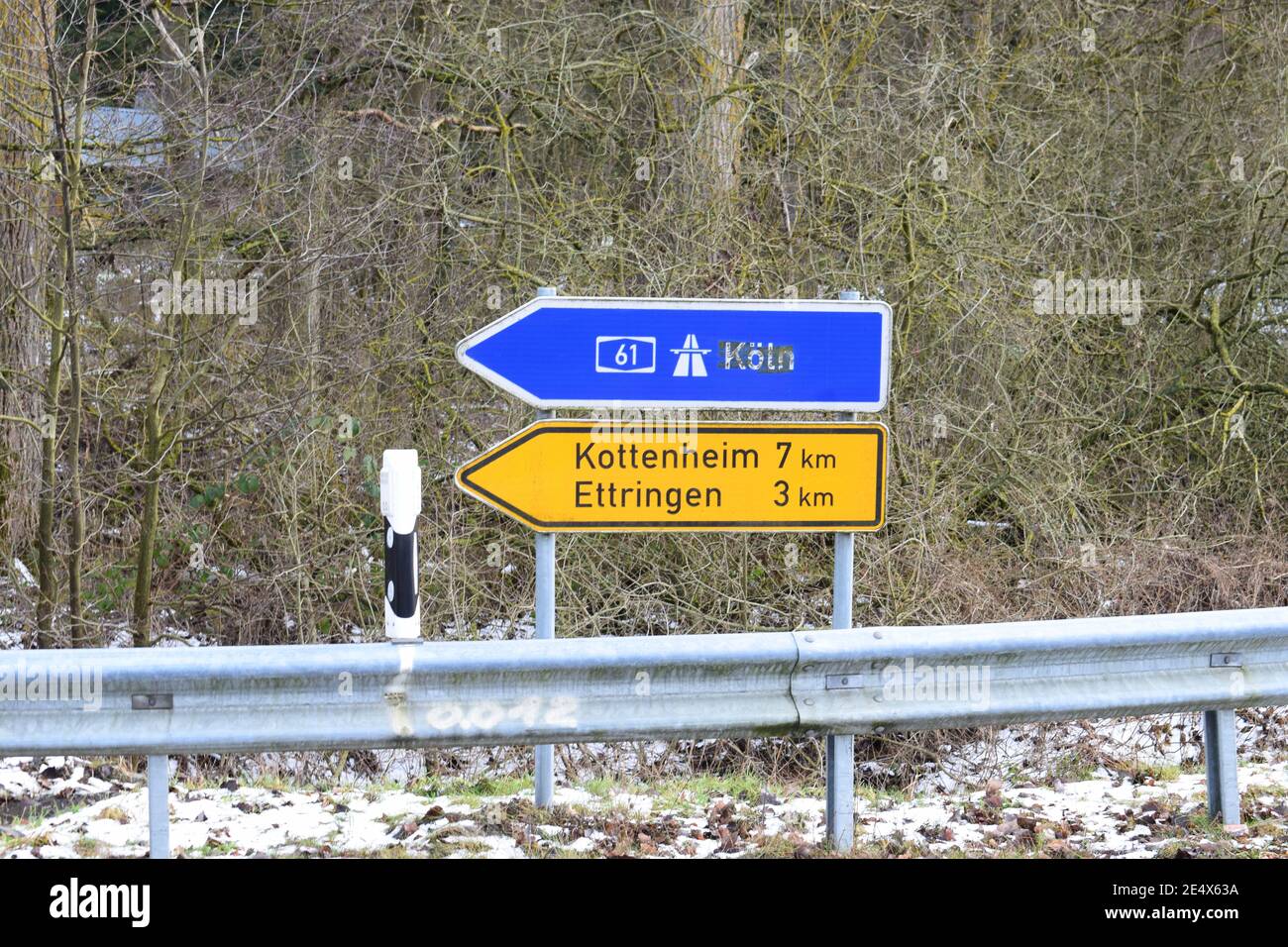 traffic sign in Germany Stock Photo - Alamy