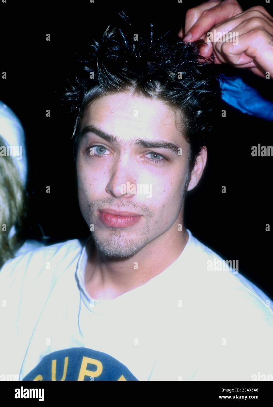 Santa Monica, California, USA 2nd May 1996 Model Mike Campbell poses ...