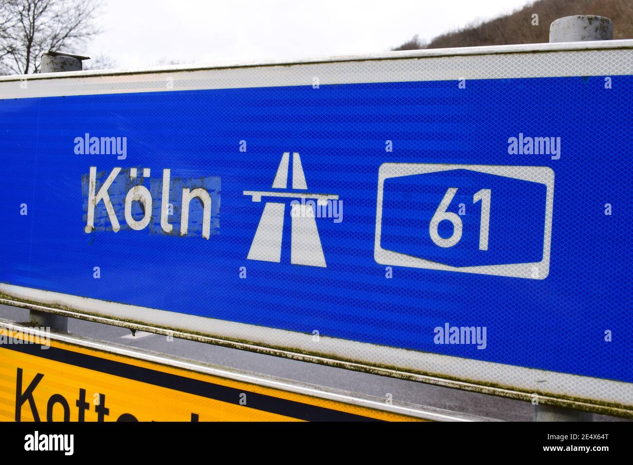 traffic sign in Germany Stock Photo - Alamy