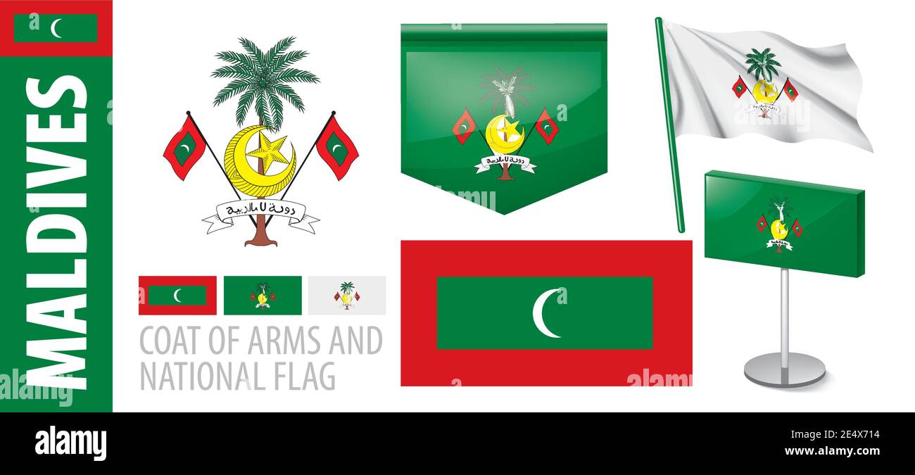 Maldives National Logo