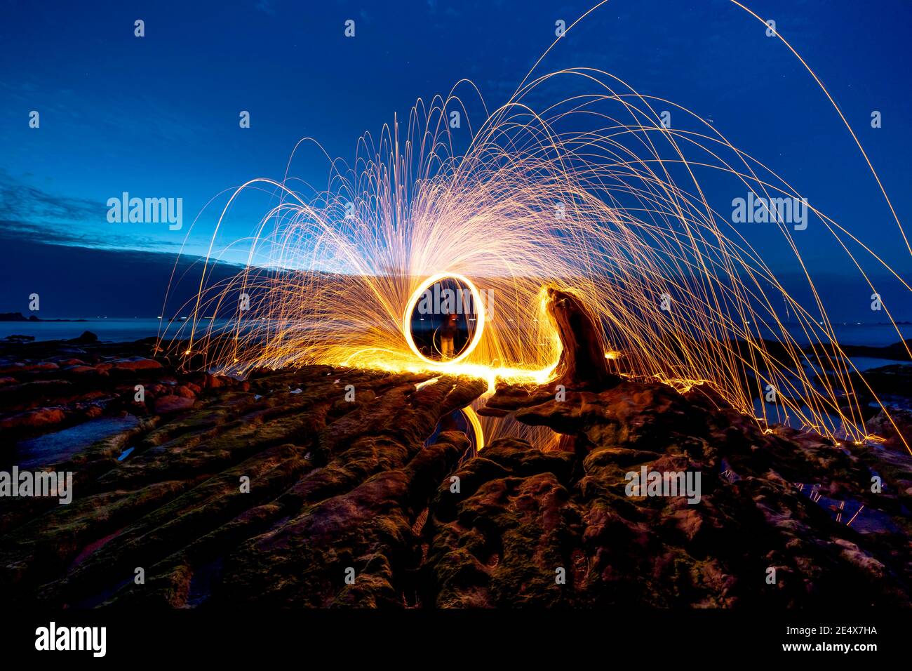 Fire steel wool hi-res stock photography and images - Alamy