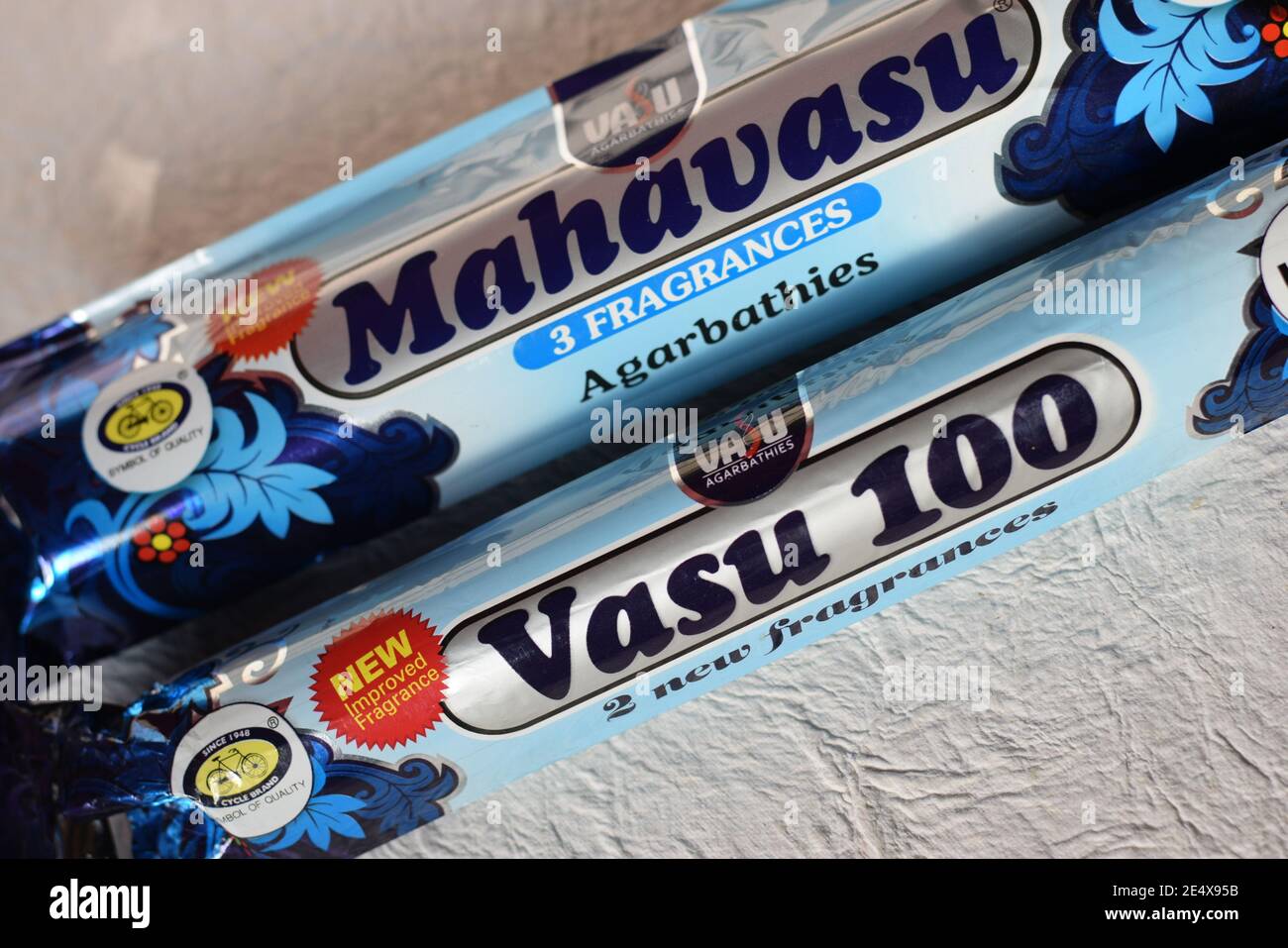 BANGALORE, INDIA - Jan 23, 2021: Famous Cycle Brand Vasu Incense Sticks ...
