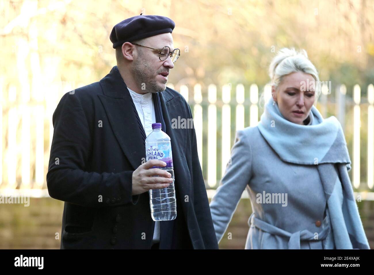 Singer Will Young arrives at St Pancras Coroner's Court, London, for ...