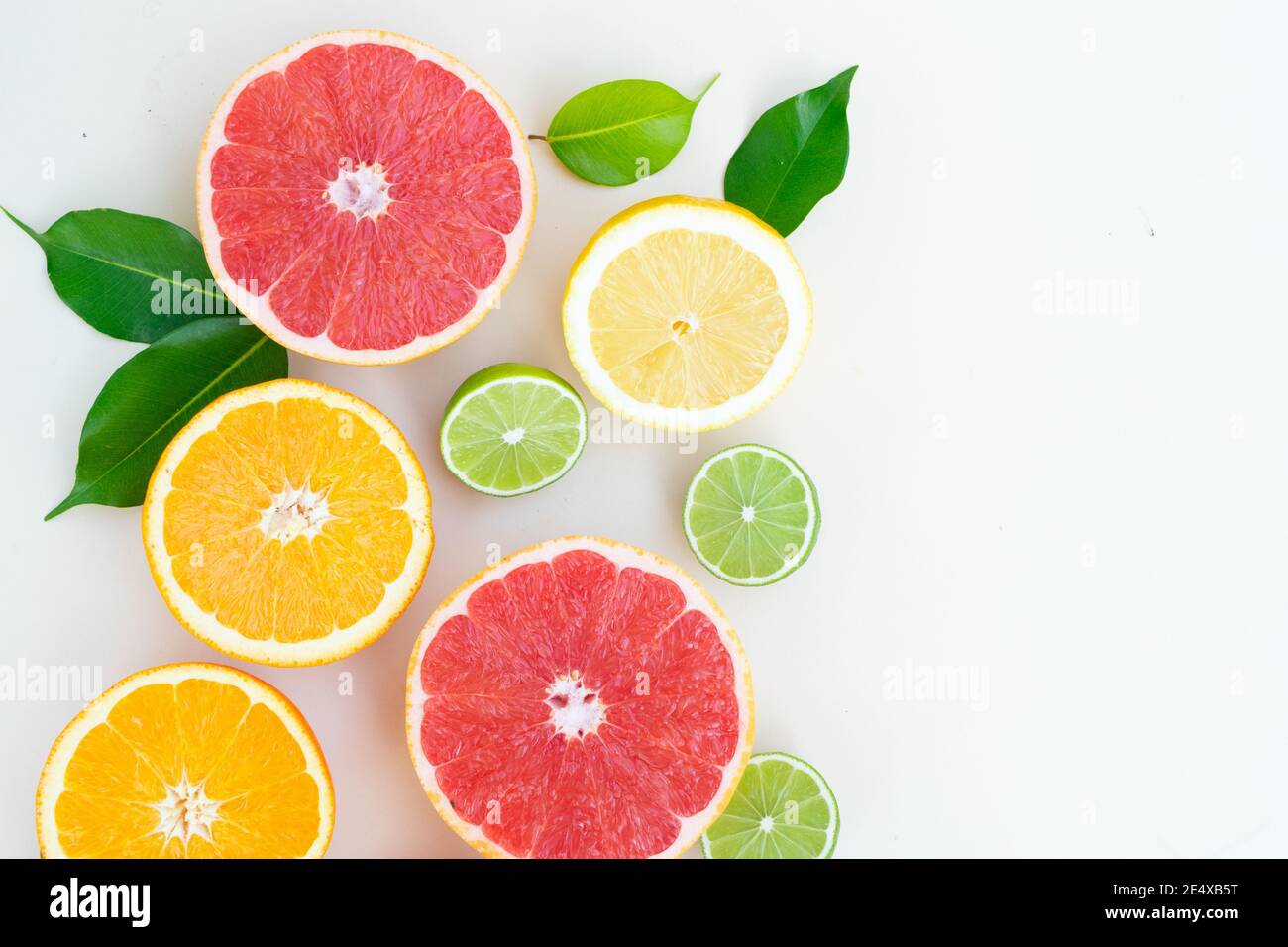summer citruses background Stock Photo - Alamy