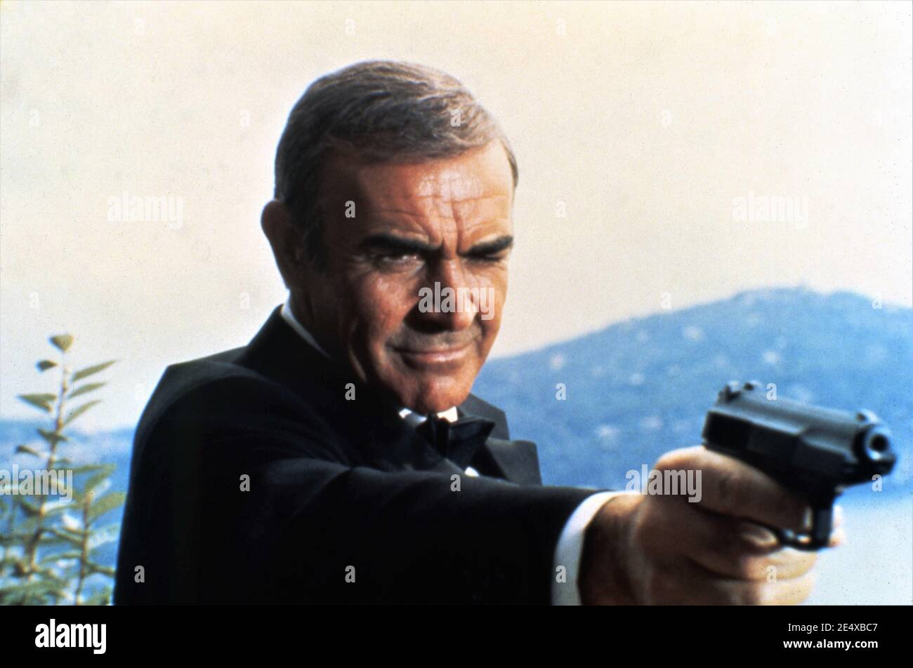 SEAN CONNERY as James Bond 007 in NEVER SAY NEVER AGAIN 1983 director ...