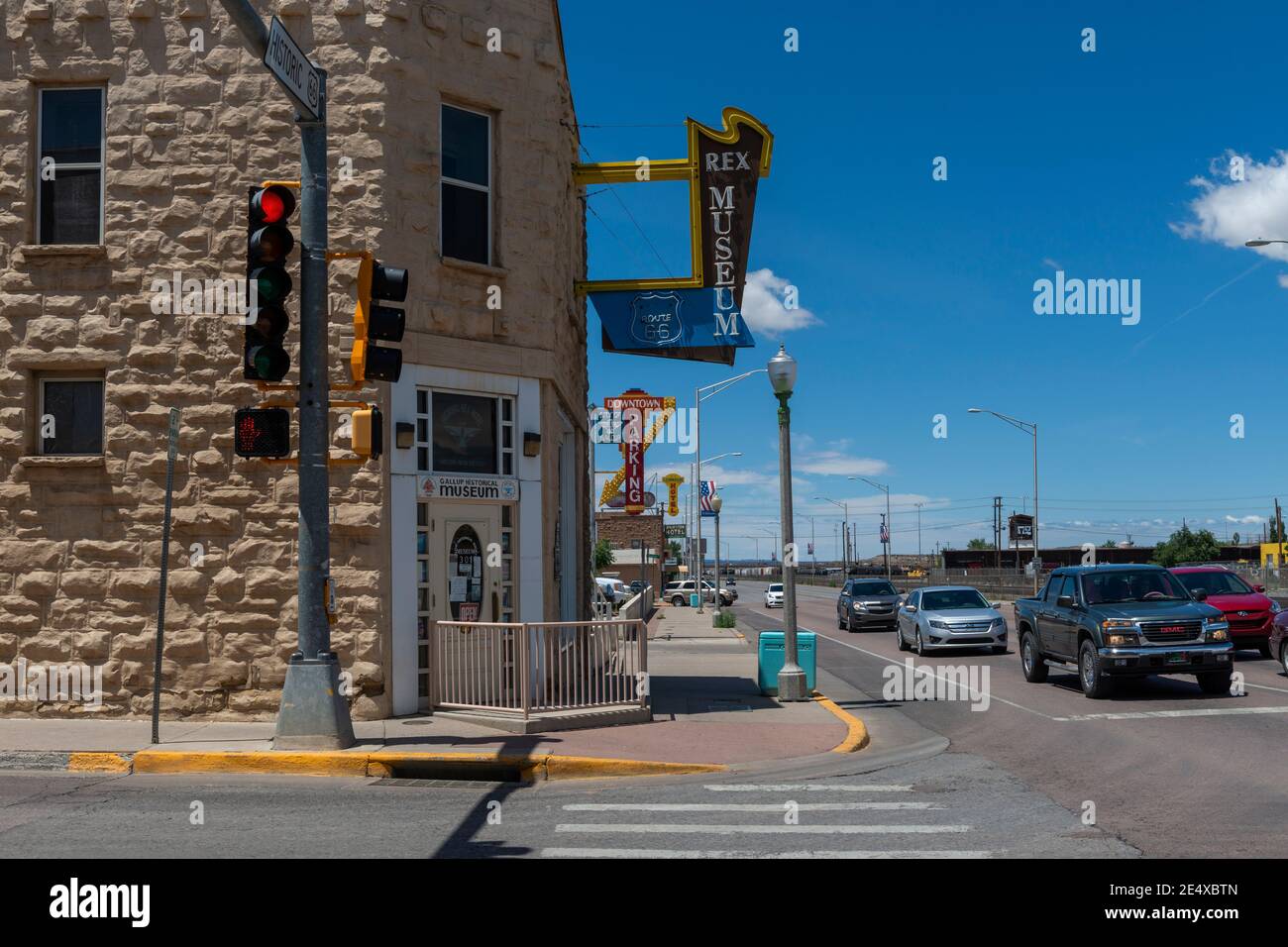Route 66 museum gallup new mexico hi-res stock photography and images ...