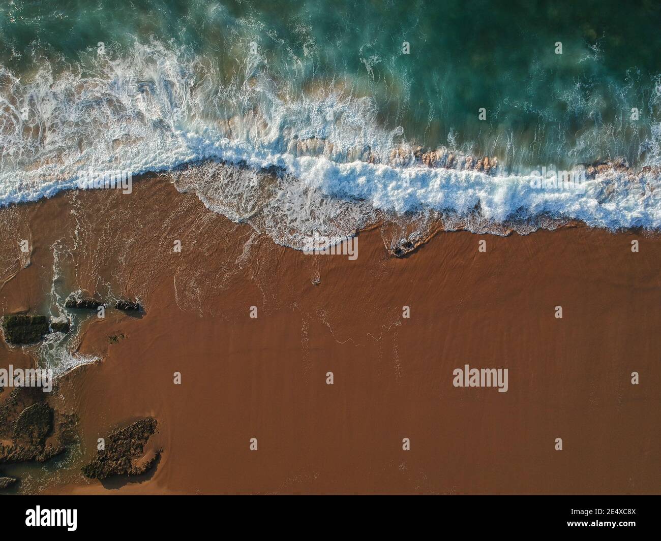 Aerial texture exotic sea view hi-res stock photography and images - Alamy