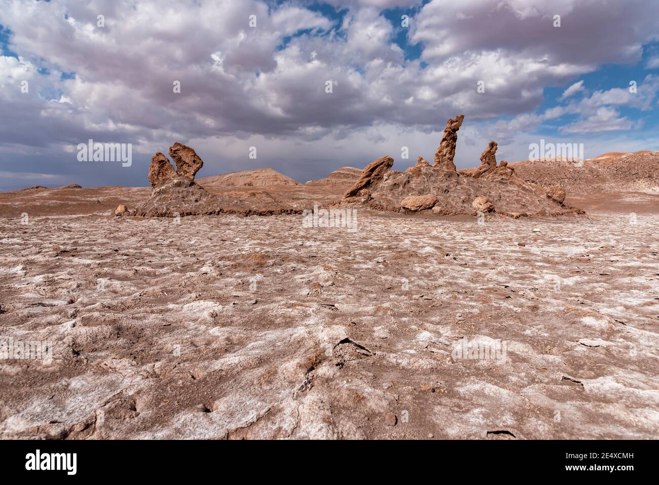 Rock Formations Outdoors Hot Dry Arid Climate Desert Landscape High ...