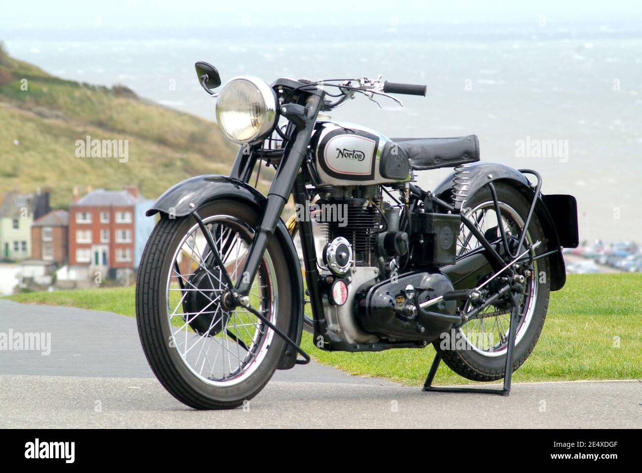 1947 Norton Model 18 500cc Stock Photo - Alamy