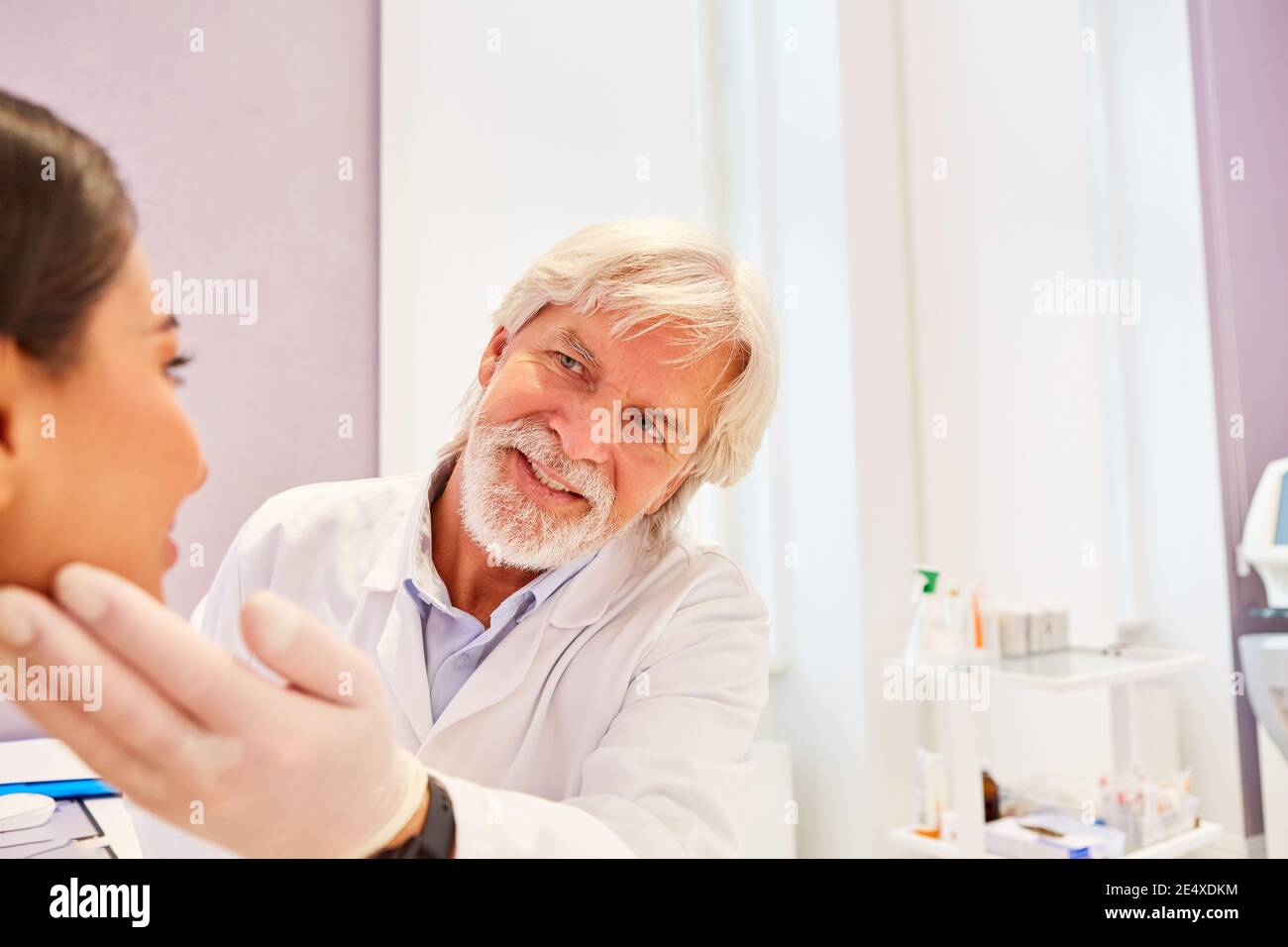 Dermatology examination hi-res stock photography and images - Alamy