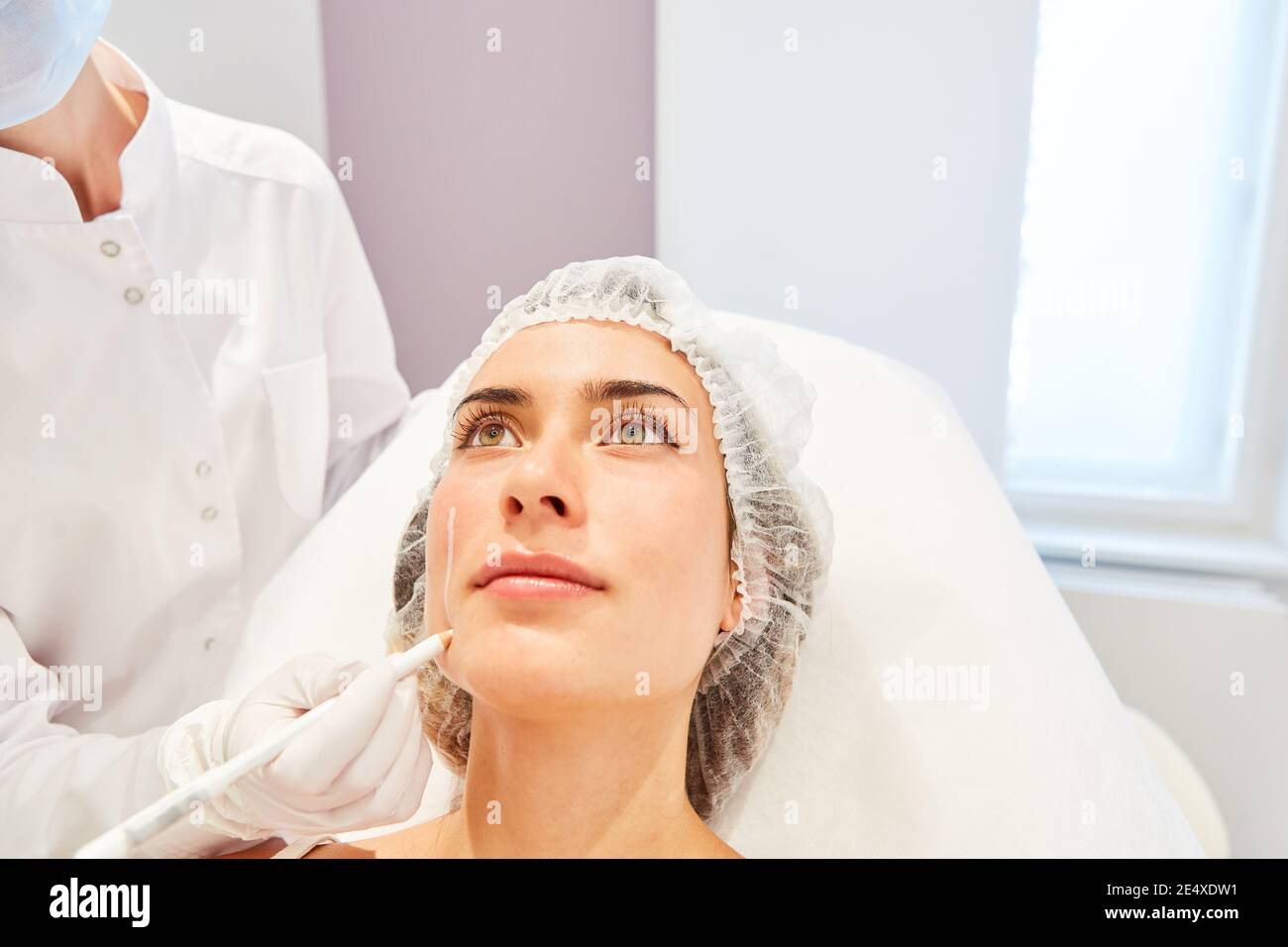 Facial marks hi-res stock photography and images - Alamy