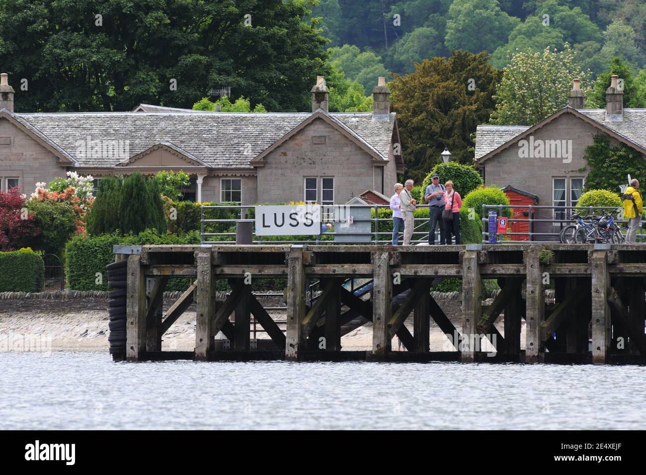 Luss village scotland hi-res stock photography and images - Alamy