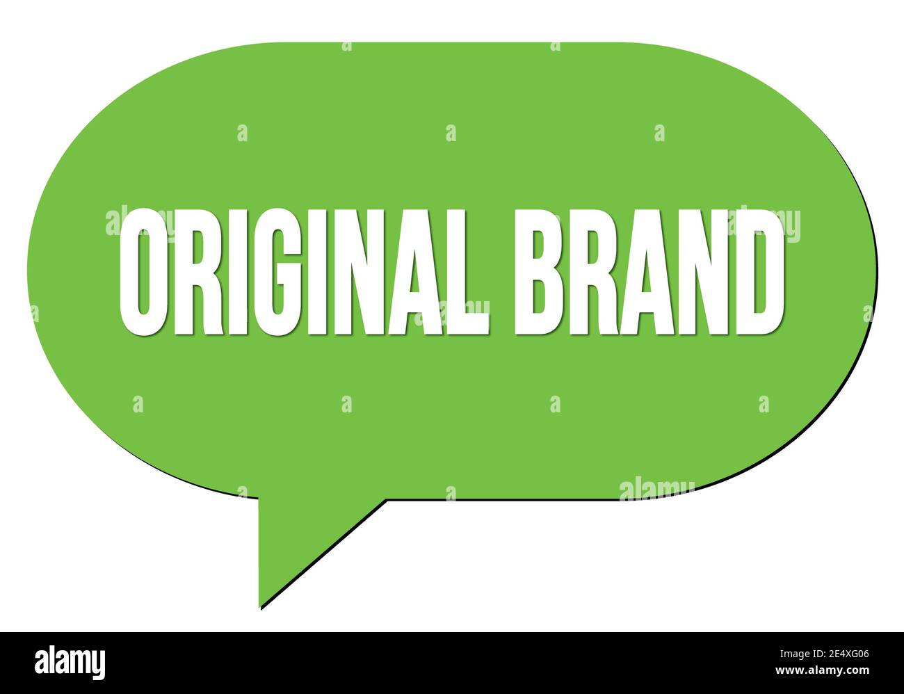 Original brand text written hi-res stock photography and images - Alamy