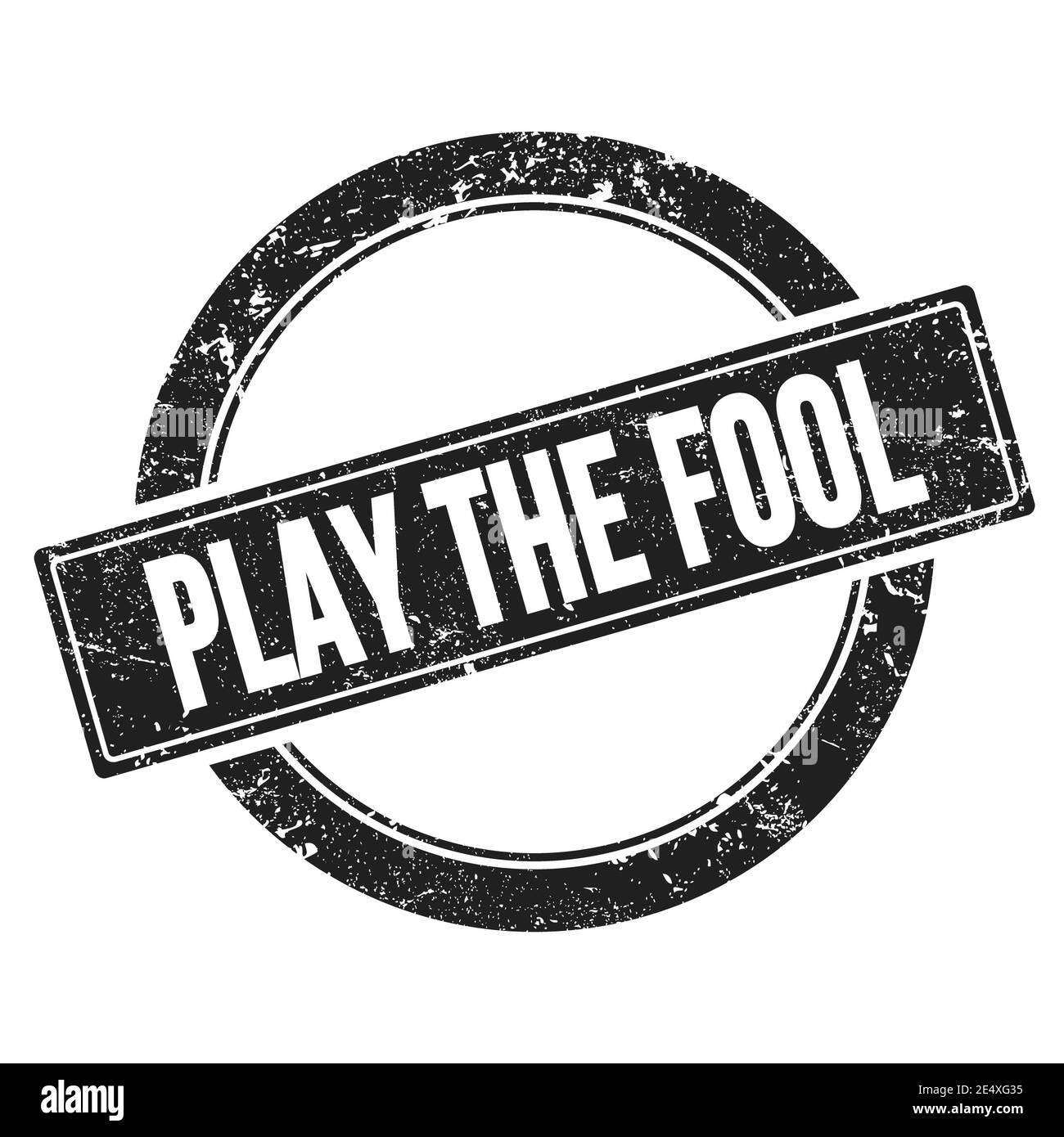 Play the fool stamp hi-res stock photography and images - Alamy