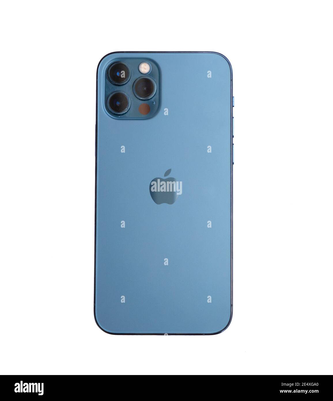 Iphone 12 pro on white background Stock Photo - Alamy