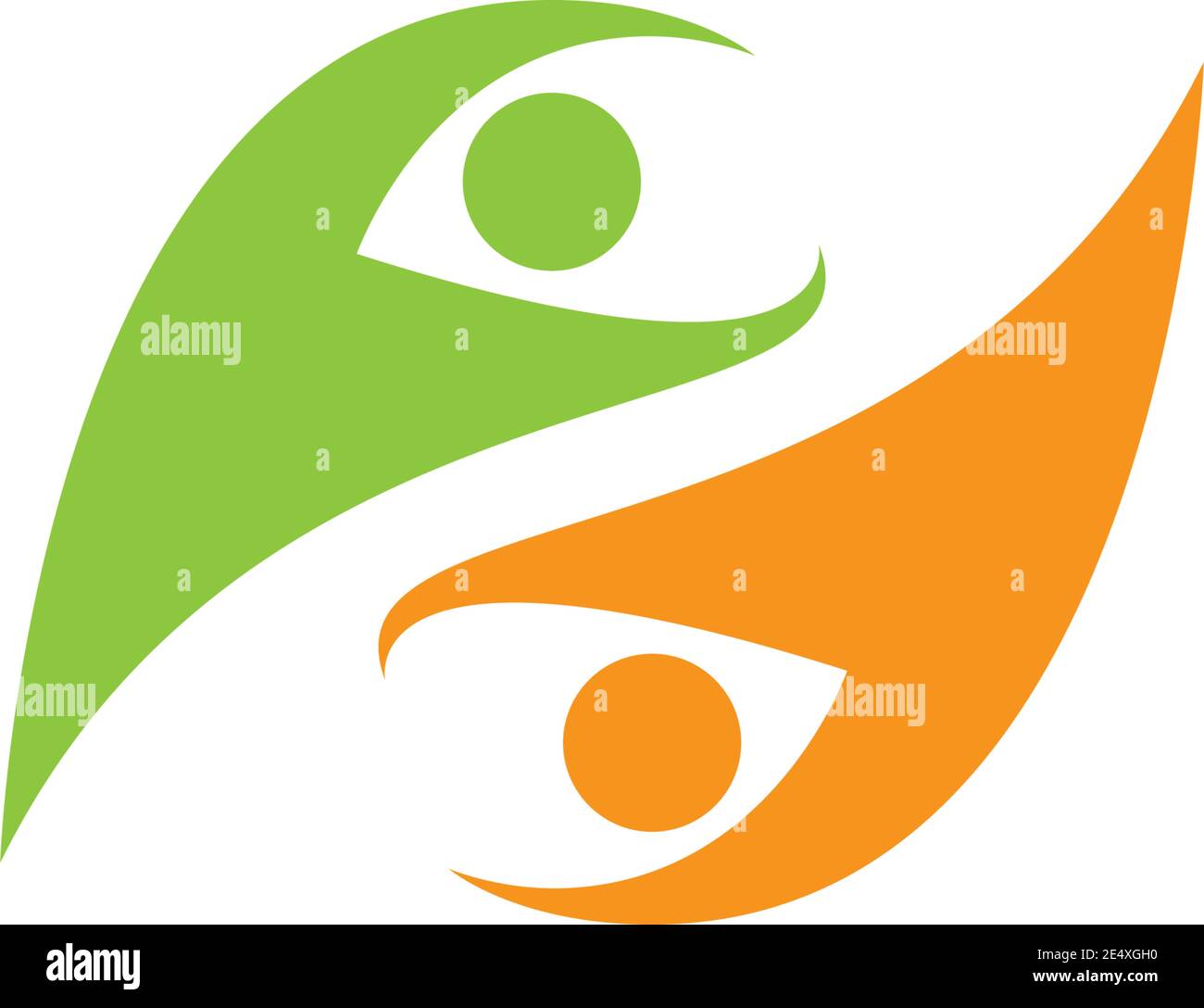 Human character logo sign,Health care logo Stock Vector Image & Art - Alamy