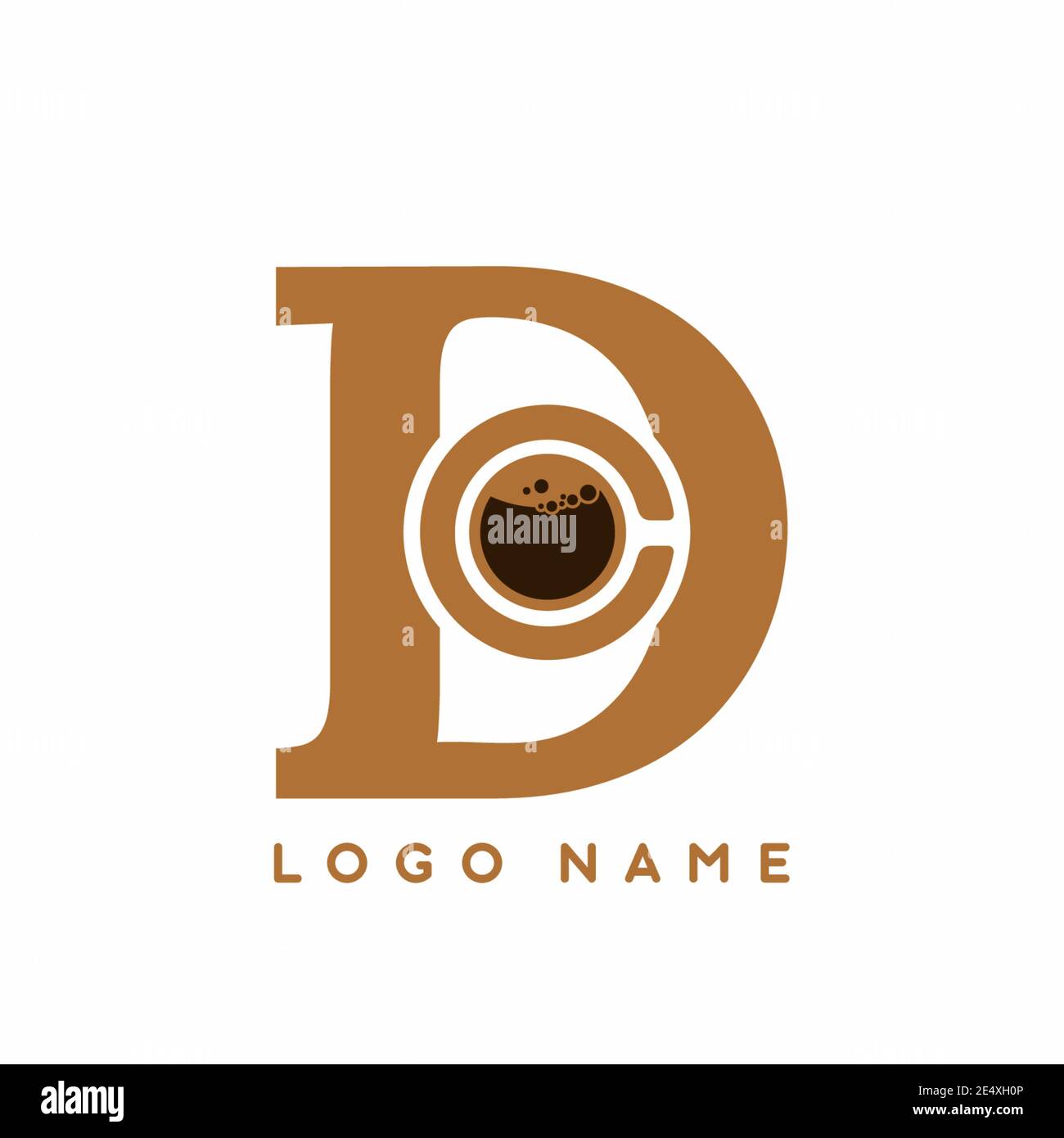 D tea logo Cut Out Stock Images & Pictures - Alamy