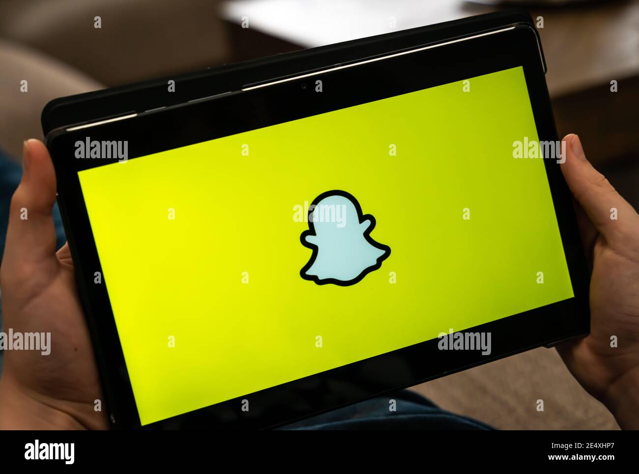 Snapchat Logo High Resolution Stock Photography and Images - Alamy