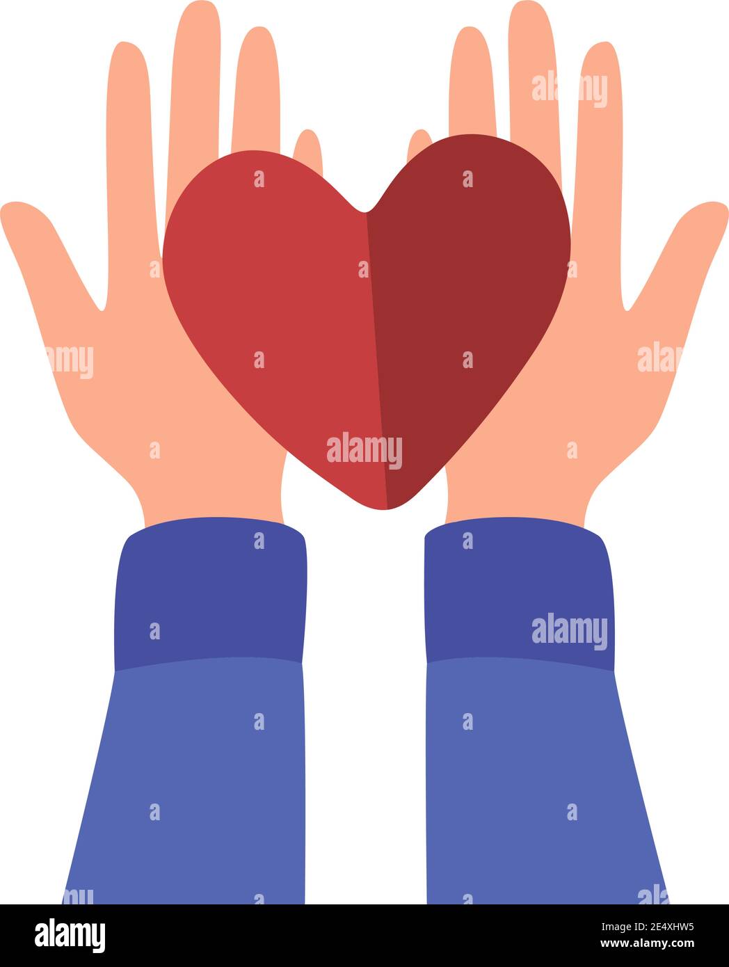 Shapes with hands Stock Vector Images - Alamy