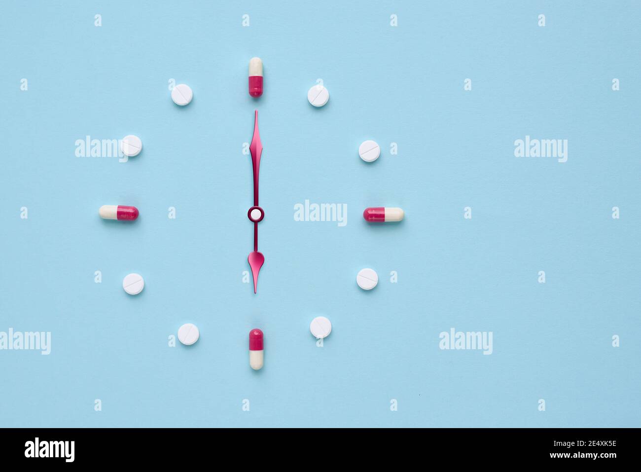 Pill clock hi-res stock photography and images - Alamy