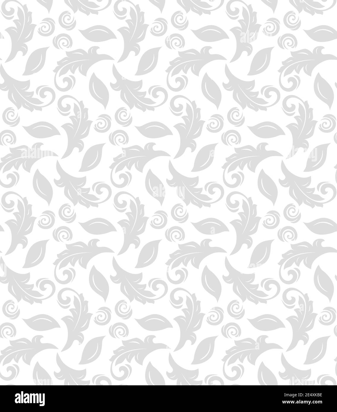 Seamless floral fine pattern Cut Out Stock Images & Pictures - Alamy