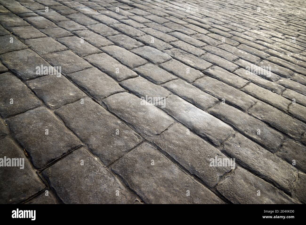 Floor of a street with stone tiles Stock Photo - Alamy