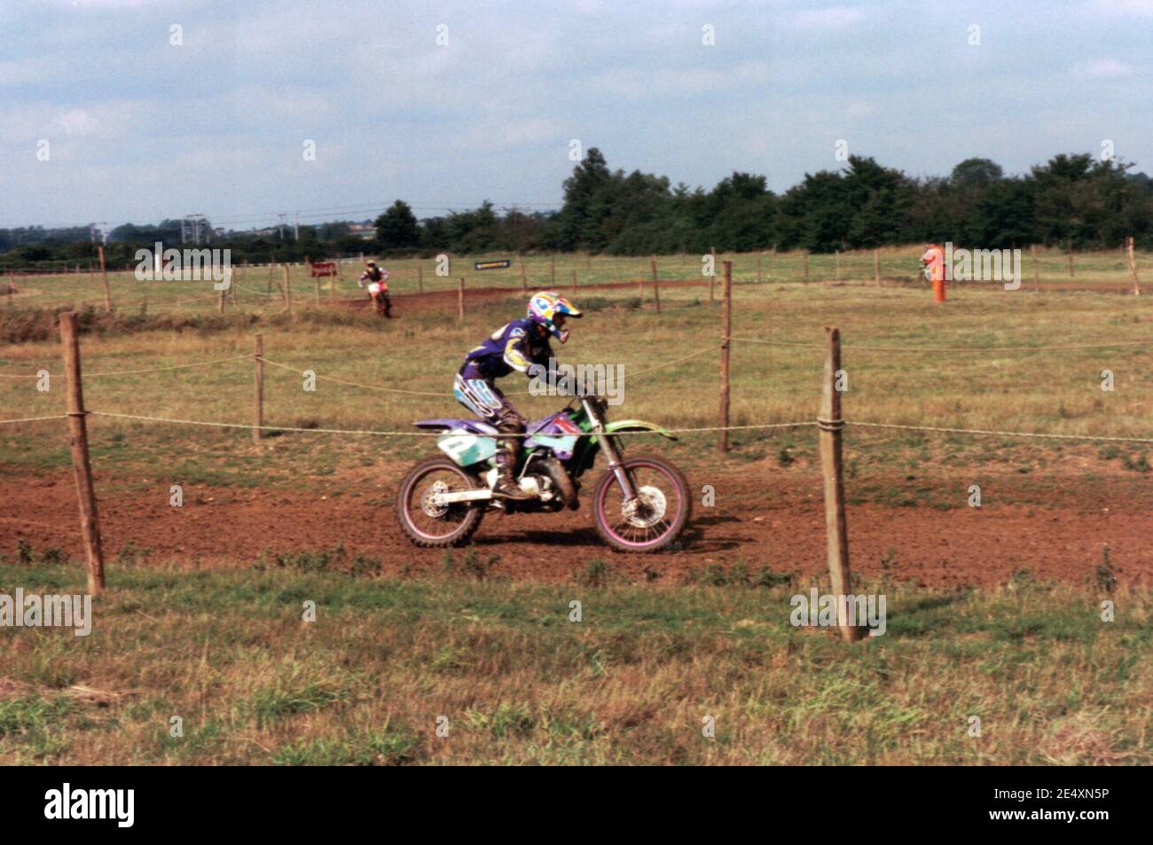 Motocross Event at Marks Tey, Colchester, Essex, England UK 1998 Stock ...