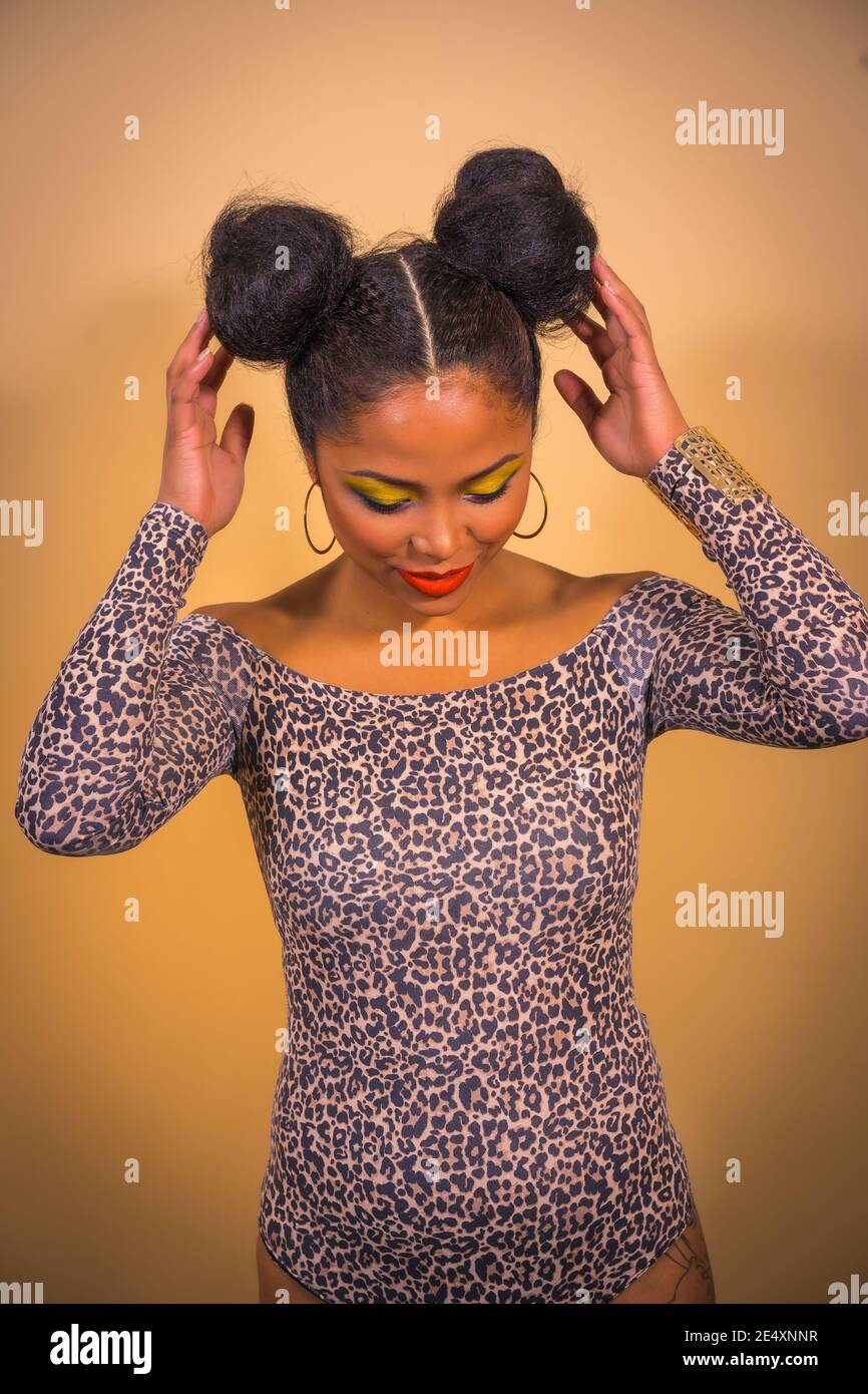 Lady Gaga Leopard Bodysuit