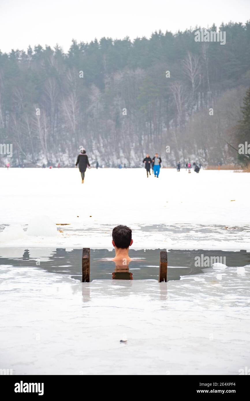 Immersion ice bath hi-res stock photography and images - Alamy