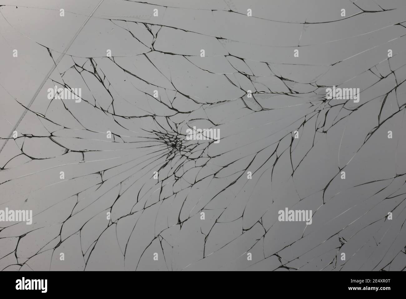 Shattered display screen Stock Photo - Alamy