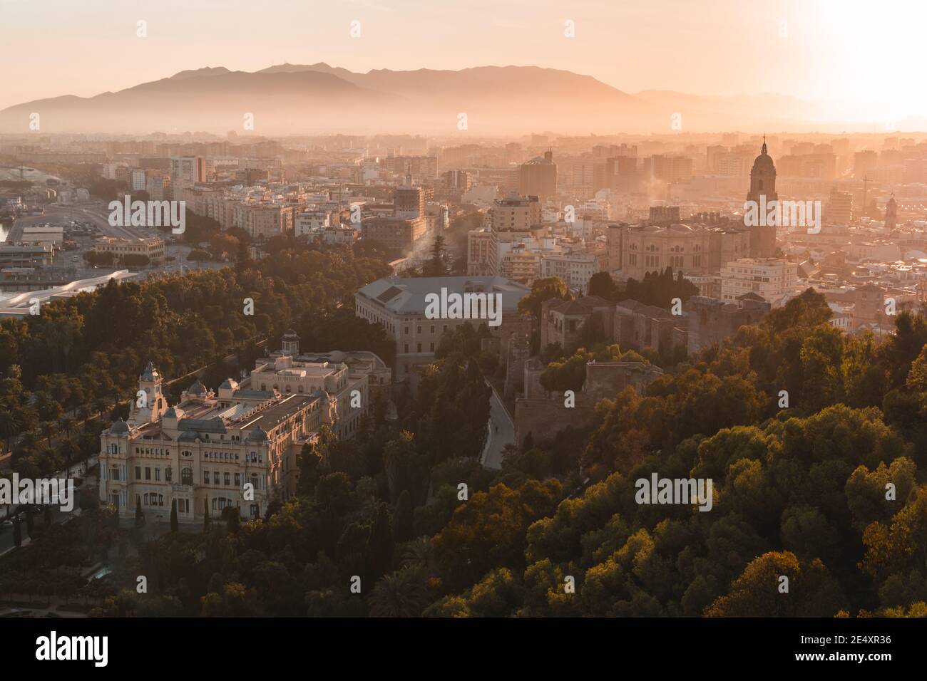 Gibralfaro viewpoint hi-res stock photography and images - Alamy