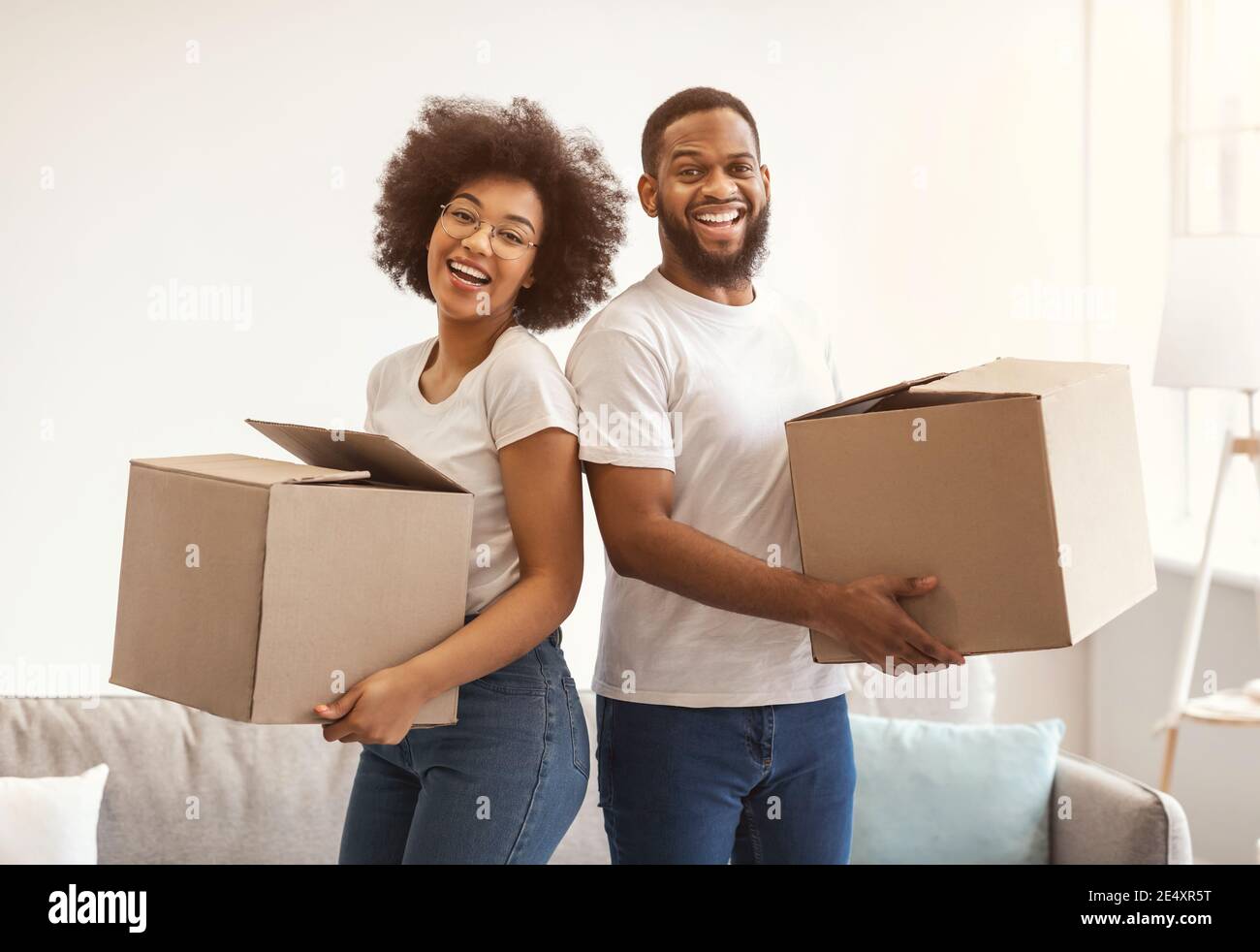 Packed boxes hi-res stock photography and images - Alamy
