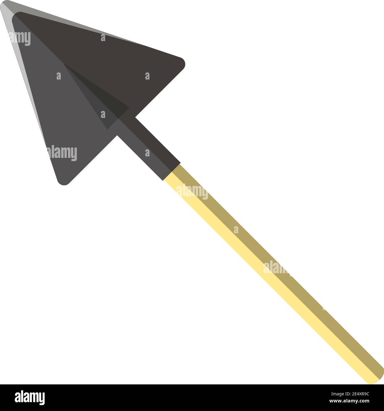 Garden trowel icon in cartoon hi-res stock photography and images - Alamy