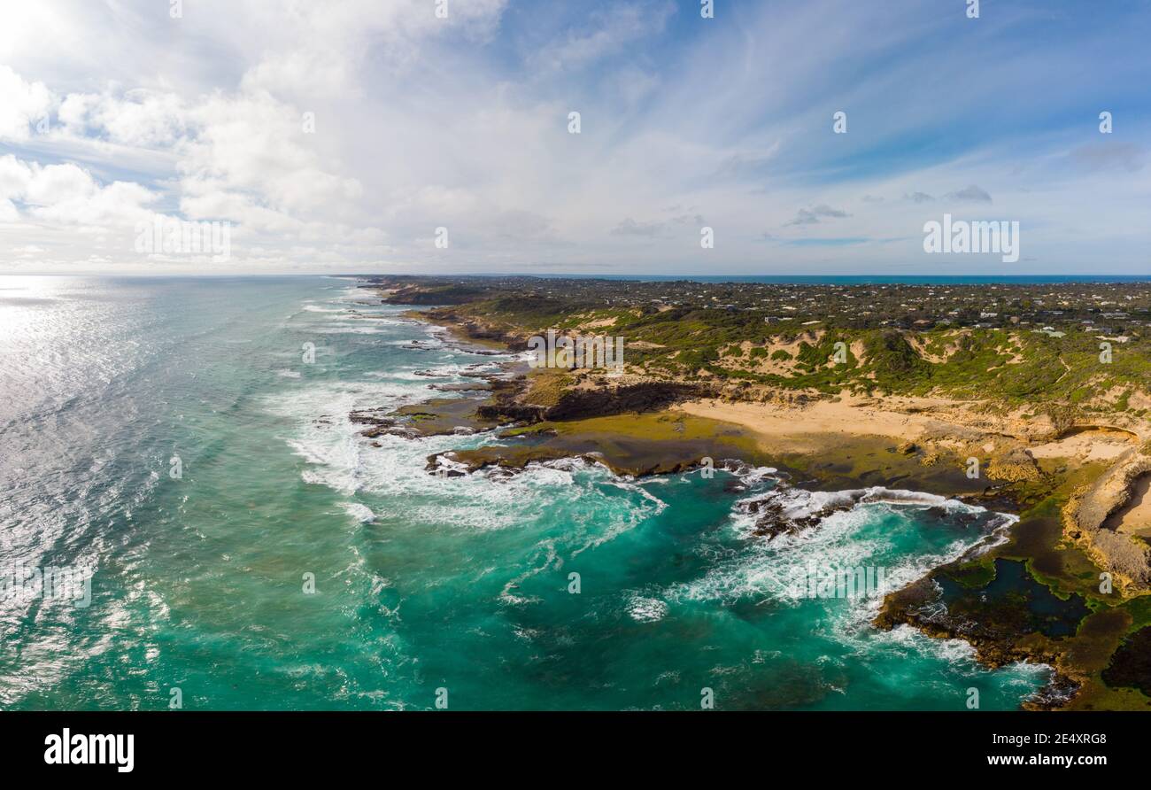 Aerial View of Point Nepean Australia Stock Photo - Alamy