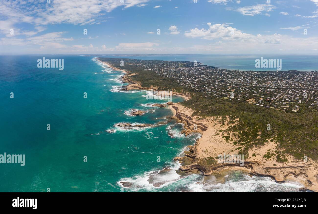 Aerial View of Point Nepean Australia Stock Photo - Alamy