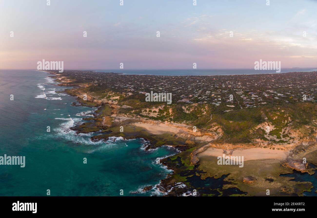 Aerial View of Point Nepean Australia Stock Photo - Alamy