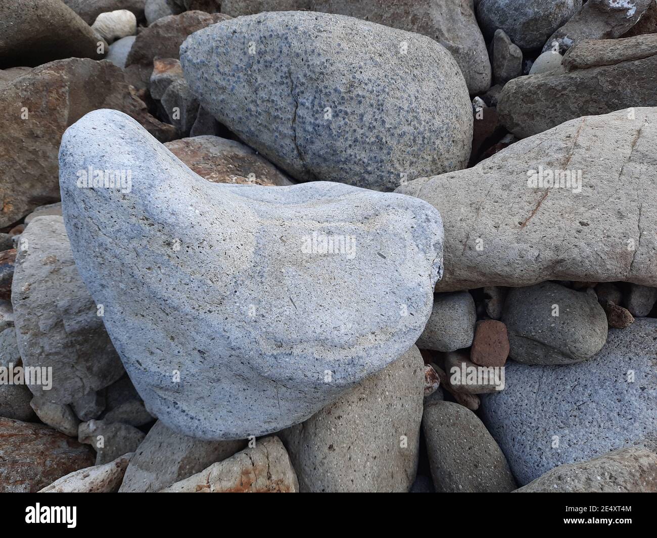 Full frame closeup from ball shaped stones Stock Photo - Alamy