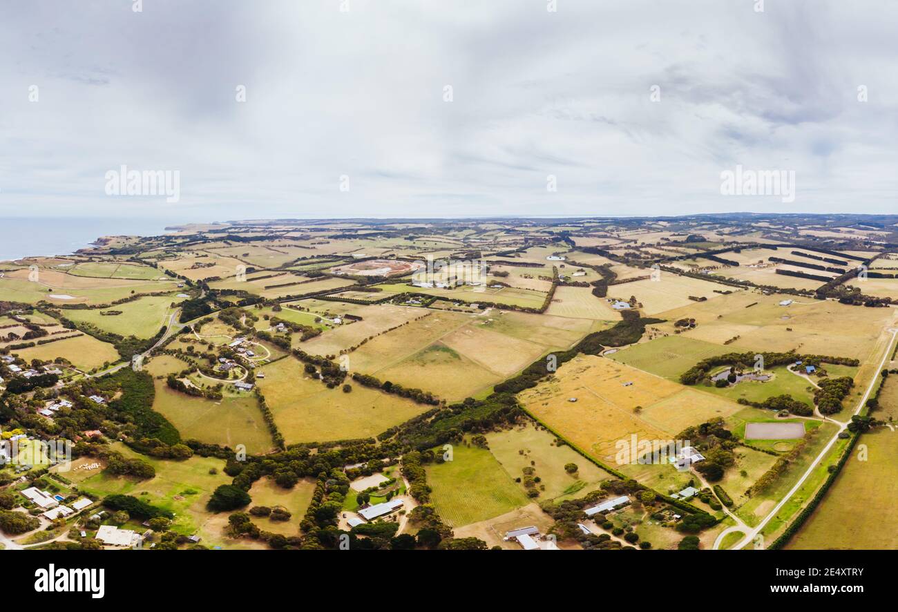 Aerial View from Flinders in Australia Stock Photo - Alamy