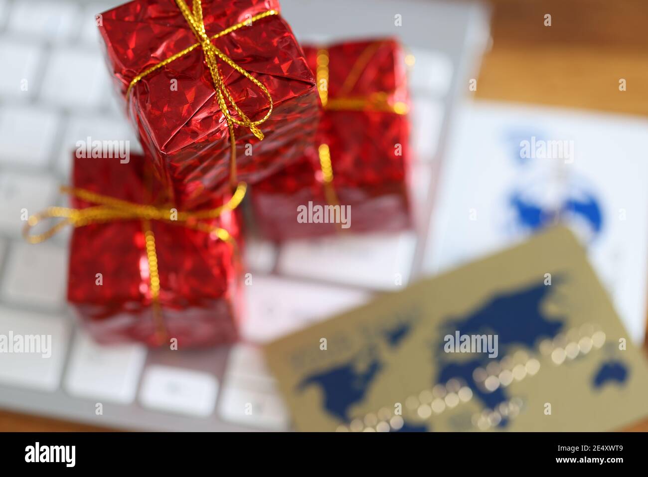 Credit card promotion table hi-res stock photography and images - Alamy