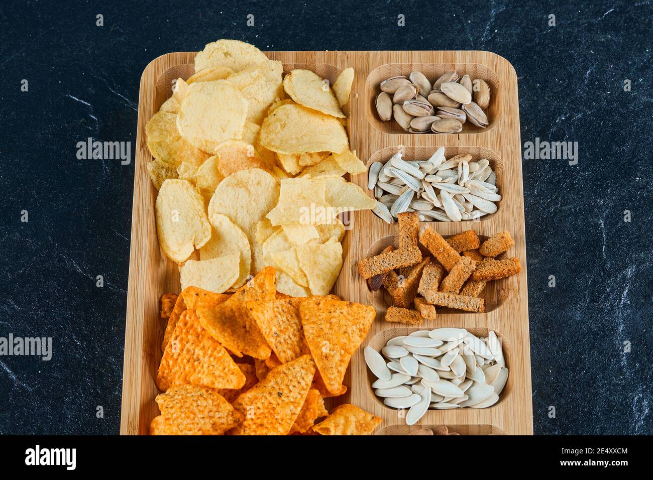 Assorted snacks hi-res stock photography and images - Alamy