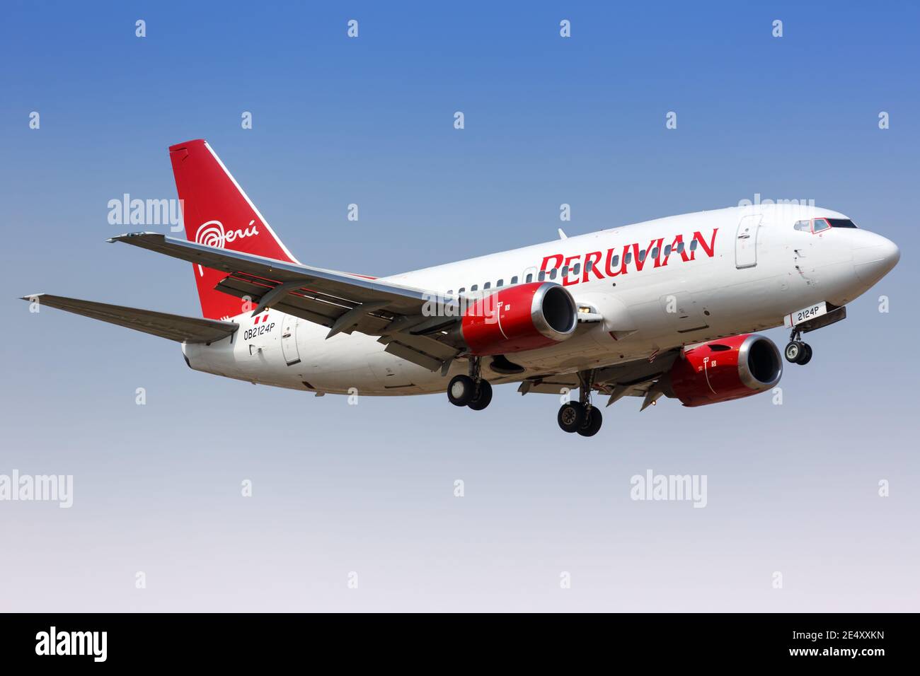 Lima, Peru – February 1, 2019: Peruvian Boeing 737 airplane at Lima ...