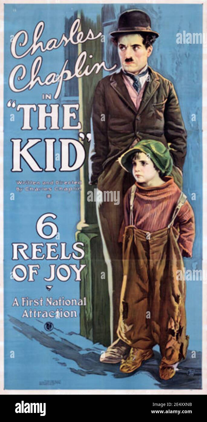 Charlie Chaplin The Kid Poster