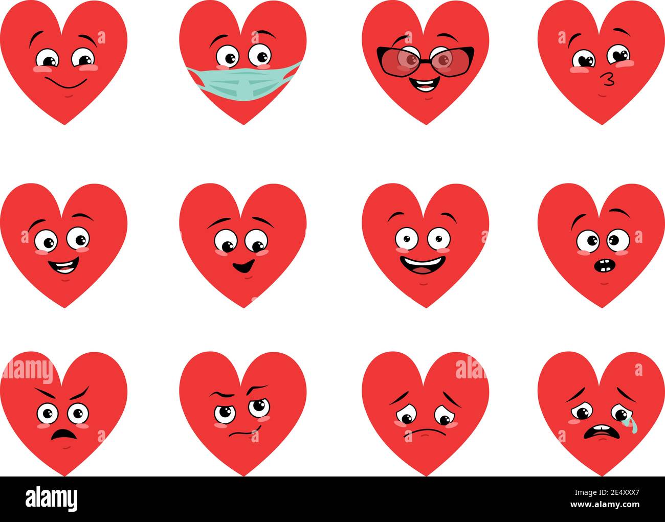 Different shape eyes Stock Vector Images - Alamy