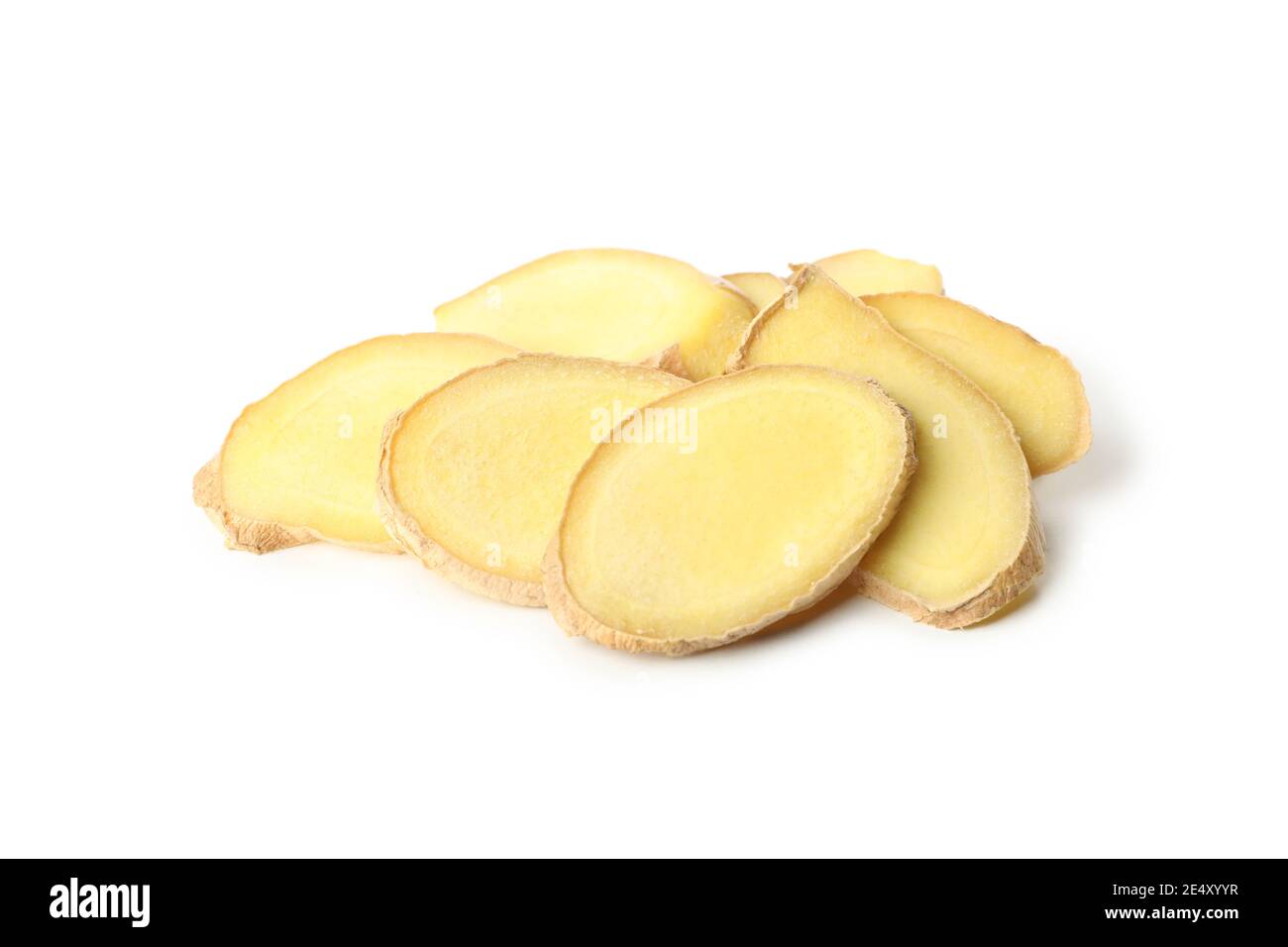 Ginger slice group Cut Out Stock Images & Pictures - Alamy