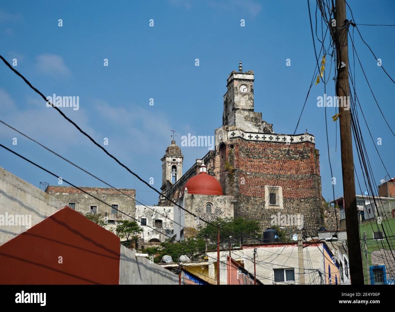 Exterior view of the Baroque architecture Franciscan Convent of San ...