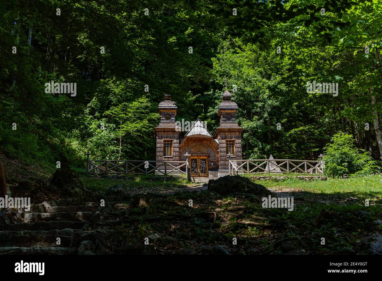 Old church kranjska gora hi-res stock photography and images - Alamy