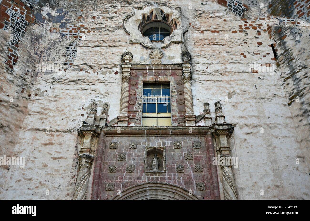 Facade view of the Baroque style Franciscan Convent of San Francisco in ...