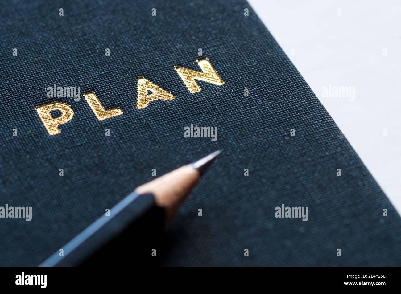 First make a Plan Stock Photo - Alamy