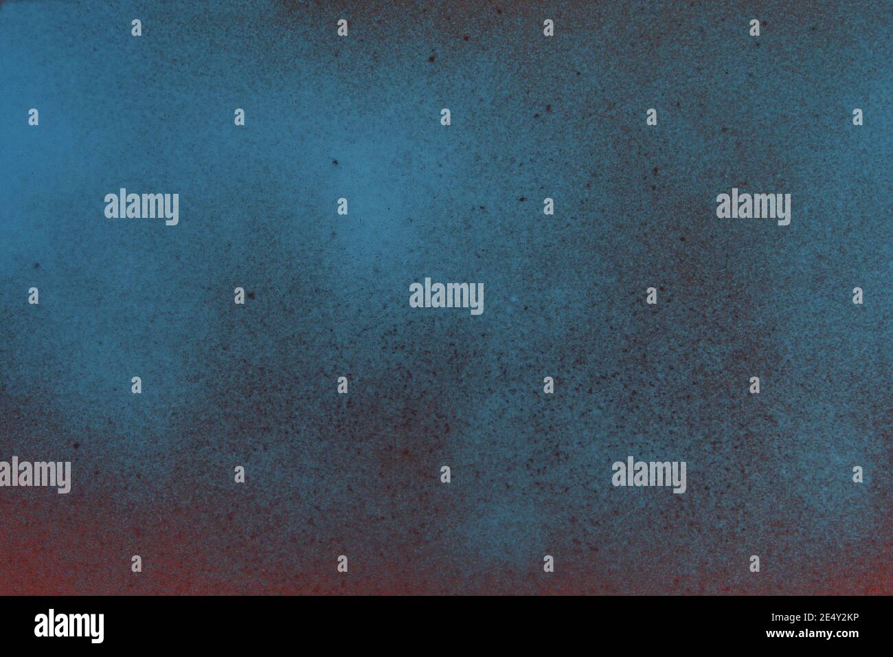 spray paint blue over red spray background Stock Photo - Alamy